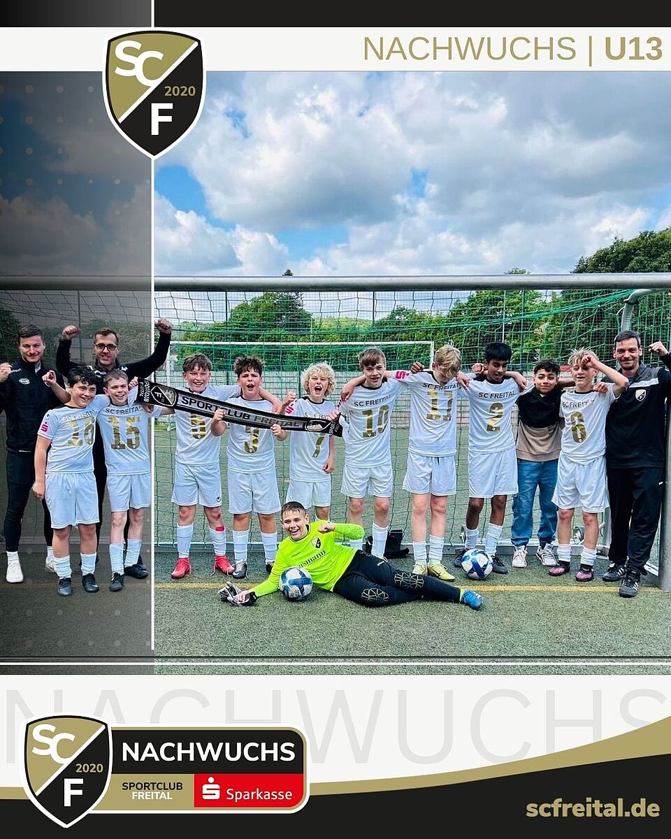 Fußball: U13 zieht ins Pokalfinale ein | Sportclub Freital