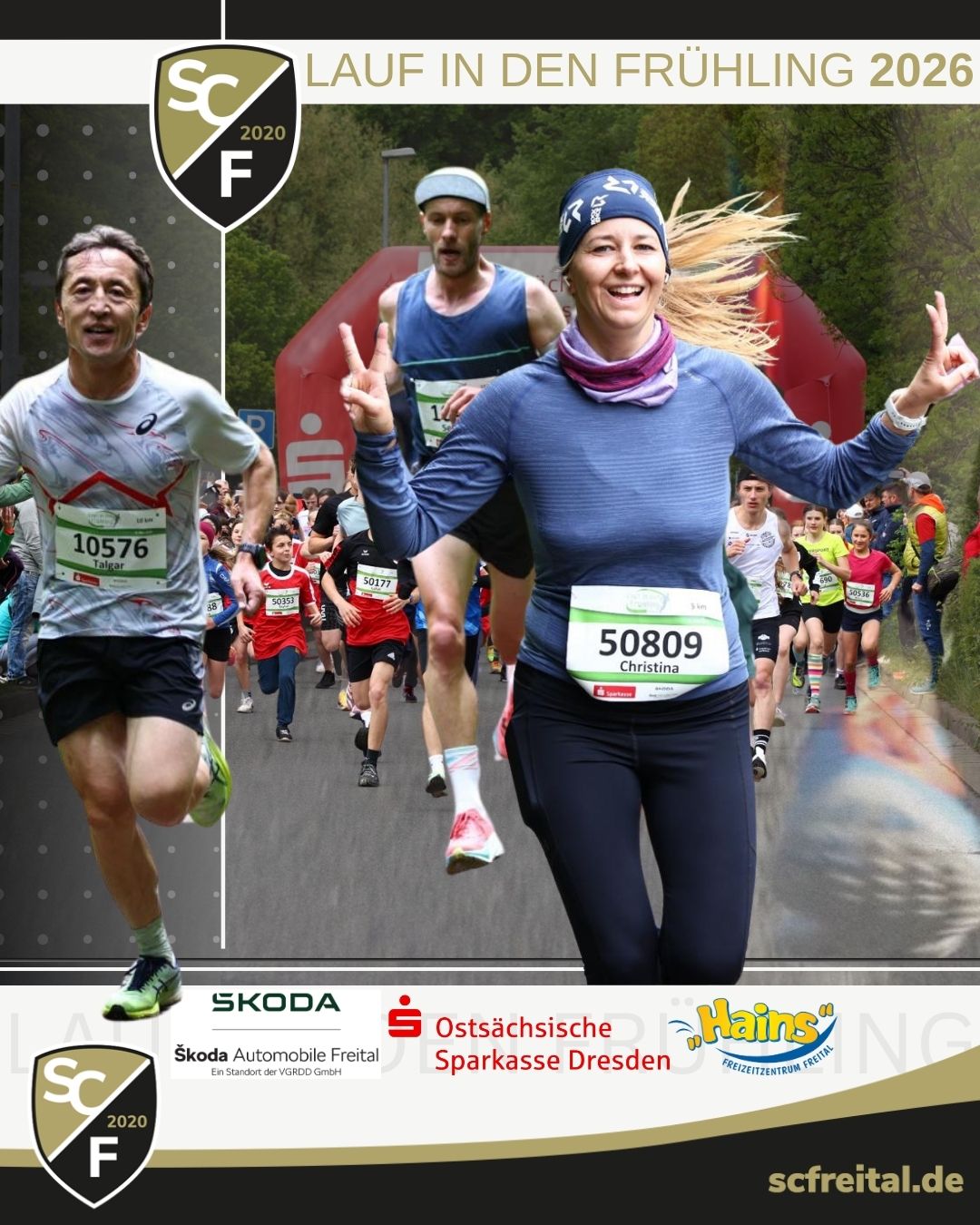 LA: Jetzt für den "Lauf in den Frühling" 2026 anmelden | Sportclub Freital