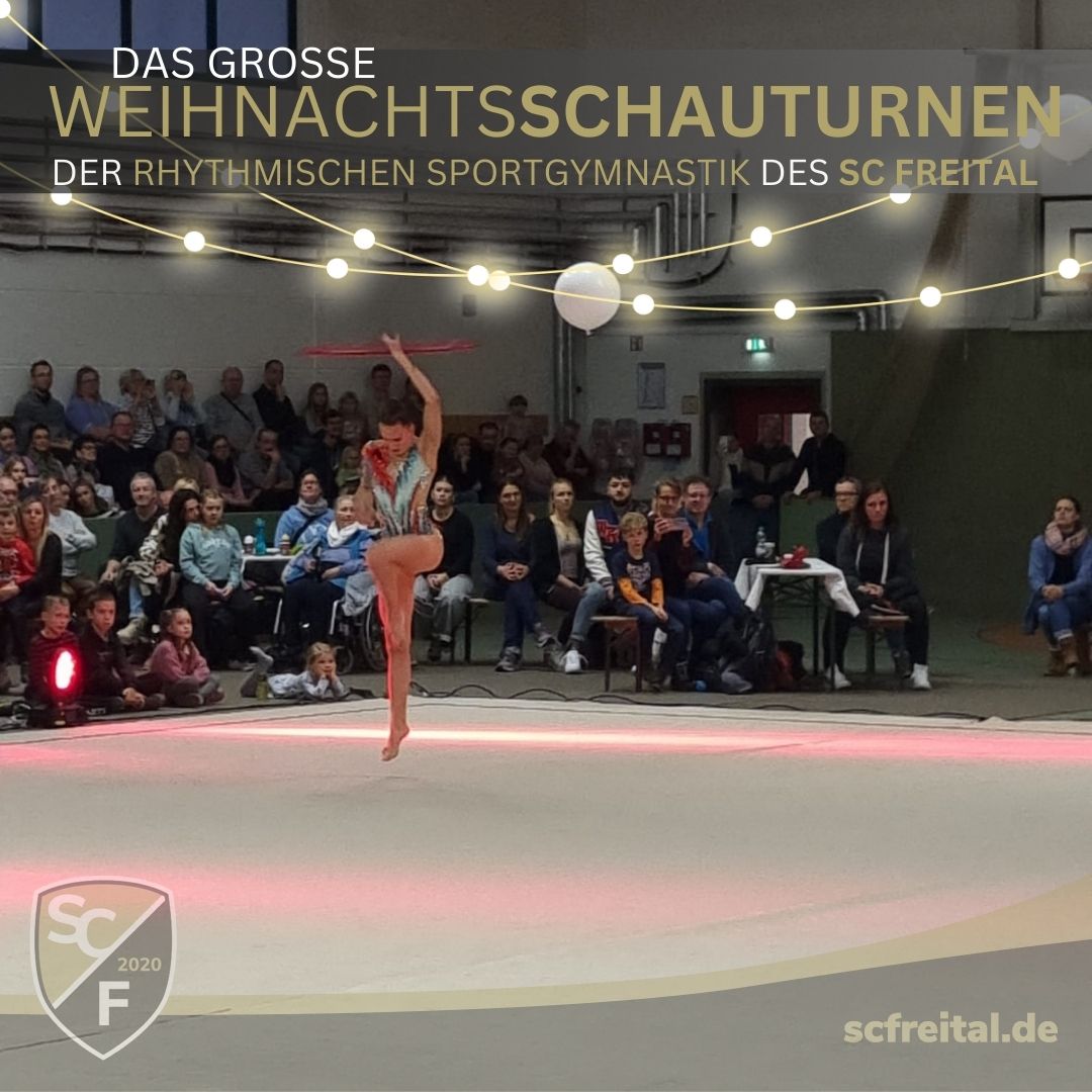 RSG: Rückblick – Weihnachtsschauturnen der RSG 2024 | Sportclub Freital