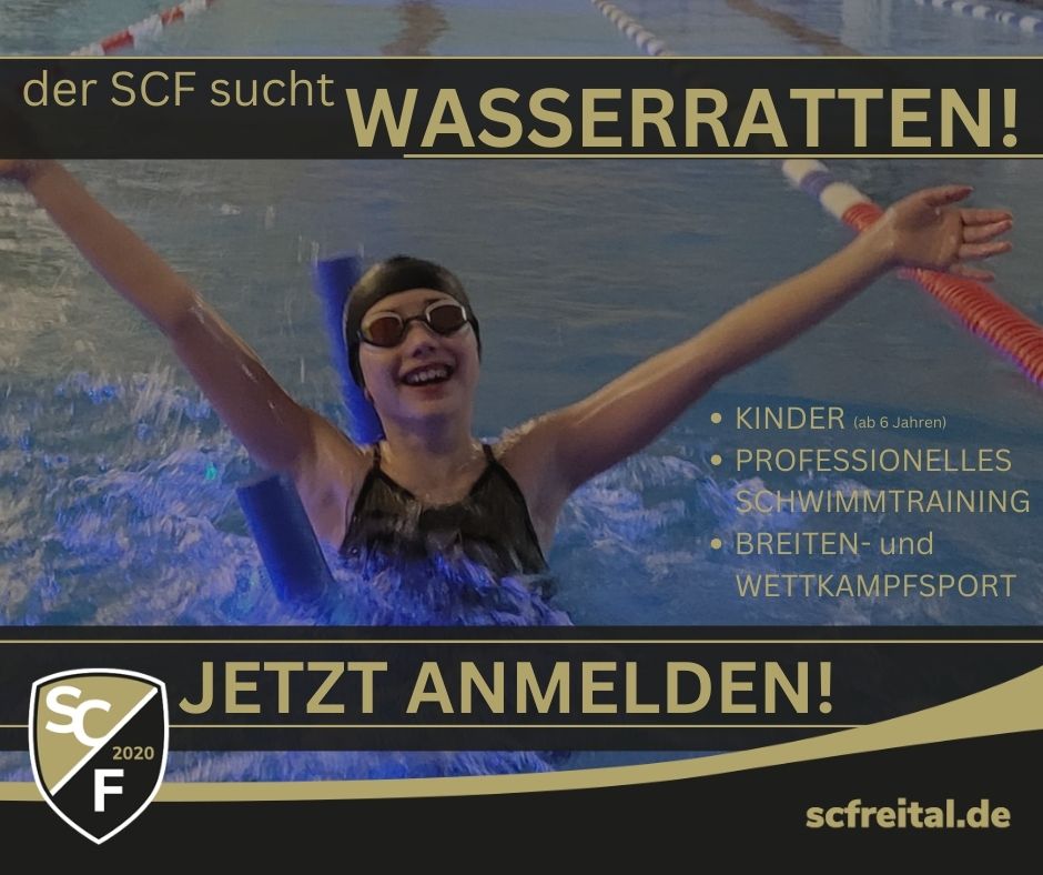 Schwimmen: Der Sportclub sucht WASSERRATTEN! | Sportclub Freital